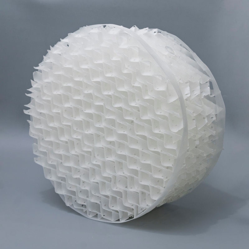 Seawater FGD media Plastic Corrugated plate packing - Mass transfer ...