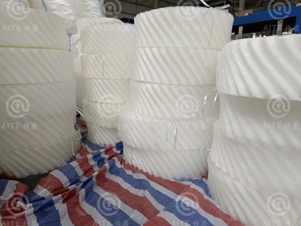 What is a Plastic corrugated plate packing material? - Mass transfer ...