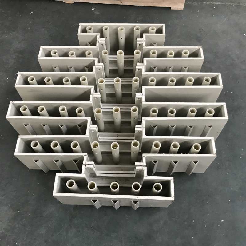 Heat Resistance Plastic Through Liquid Redistributor - Mass transfer ...