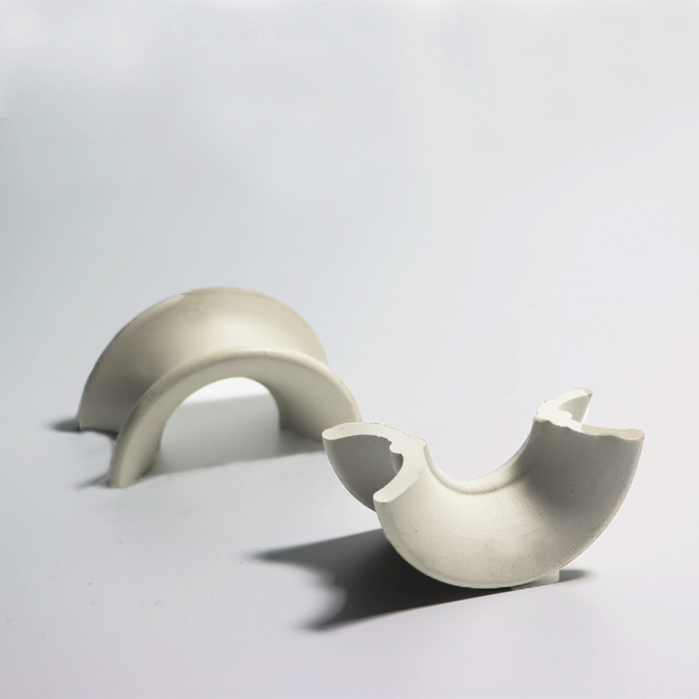 Ceramic Intalox Saddle Rings Packing For Drying Tower Packing - Mass ...